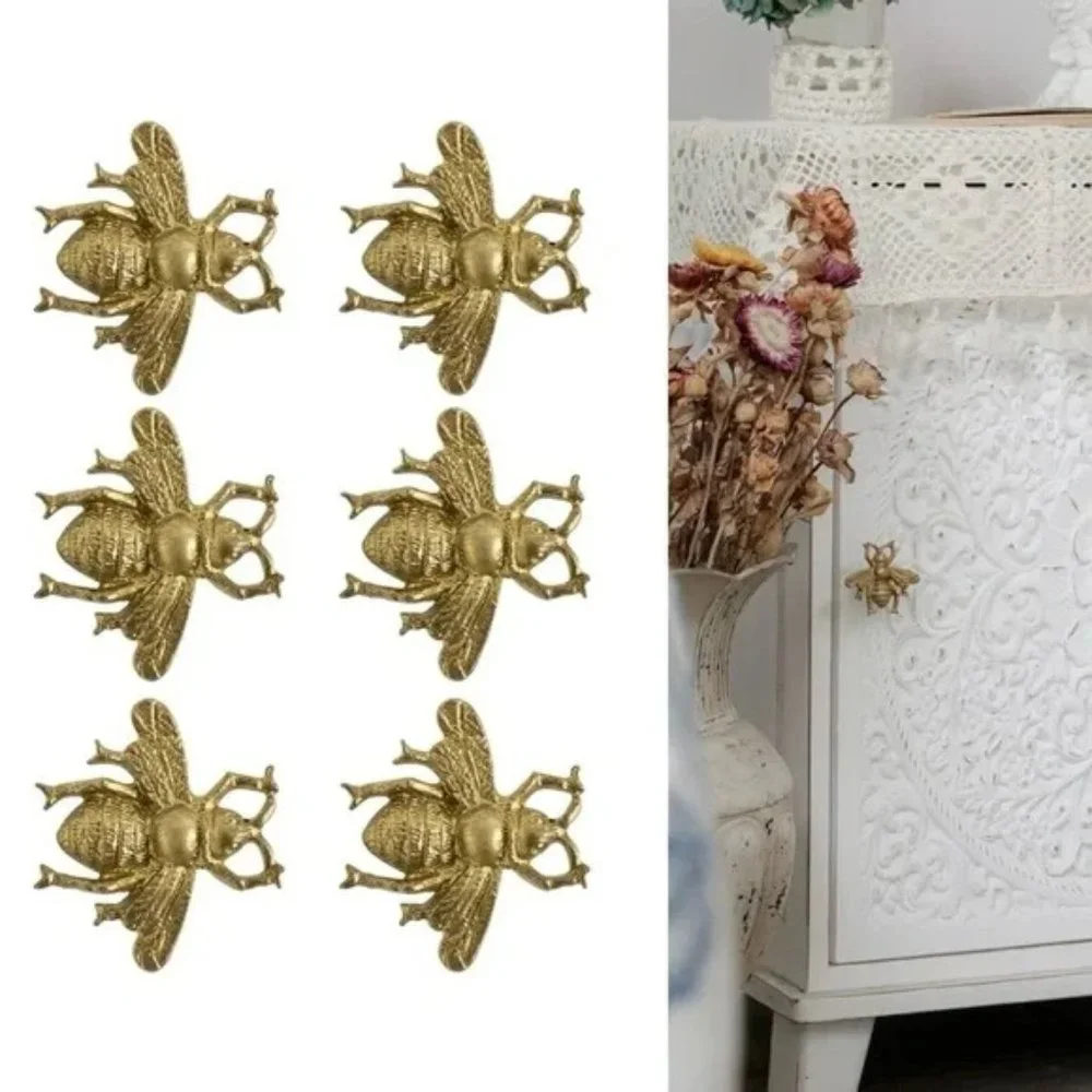 Anthropologie | Other | New Anthropologie Set Of 6 Gold Bee Boho ...